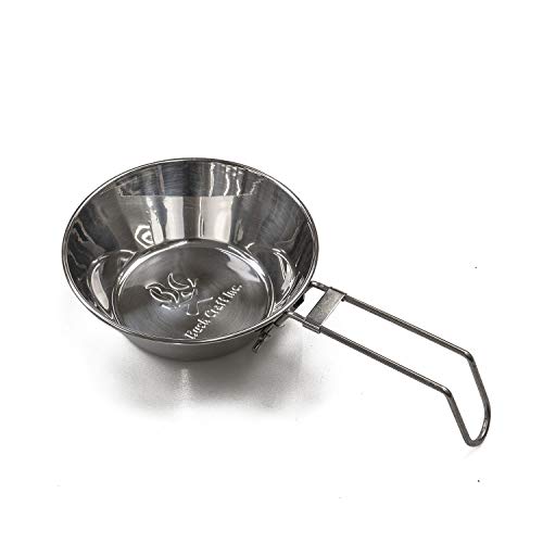 アウトドア用品シルバー/約45H×118mmφ/29489・サイズ:約45H×118mmφ (約260ml) 重量:約85g 材質:ステンレスカラビナの添付ファイルを保護するブランドロゴ入りシェラカップです。 シンプルなデザインと汎用的な容...