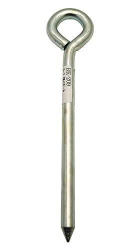 9X150-/150mm/BK-209・Size:150mm・パッケージ個数:1・サイズ：9X150ロープ 張りポールです