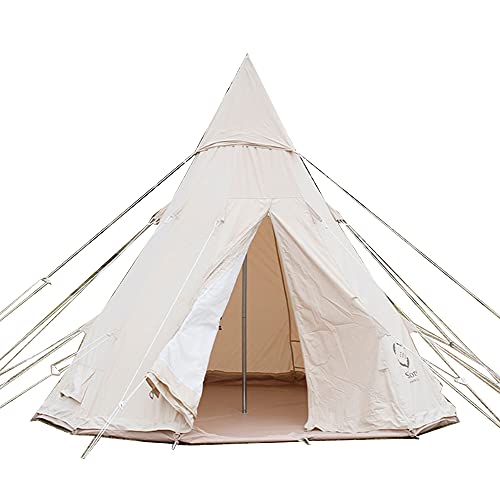 Tippo300ベージュ/6人/Tippo300・Style:Tippo300・【高品質ポリコットン生地】コットン35%、ポリエステル65%、ポリコットン素材（TC）の生地、肌触りはきめ細かく滑らかで、UVカット、耐水性、防カビ、難燃性もあ...