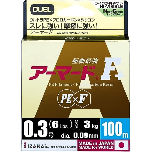 100mネオングリーン/0.3号/H4001-NM・Color:ネオングリーンSize:0.3号Style:100m・パッケージ個数:1・素材:PE/全長:100m/0.3号・標準直線強力: 3.0kg・ネオングリーン・原産国:日本・MAX...