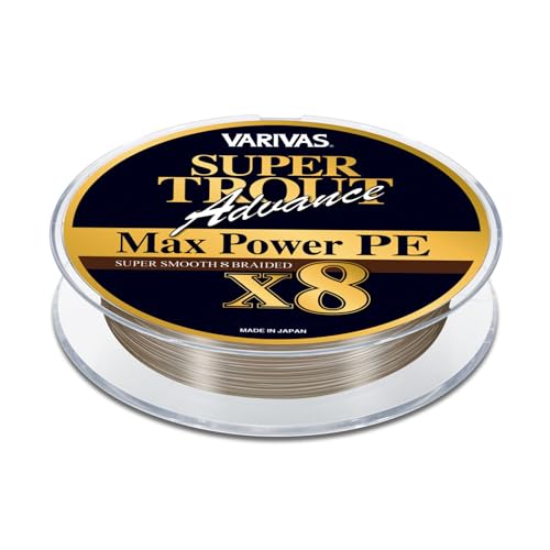 1号 20.2lbゴールド/1号/Super Trout Advance Max Power PE x8・Style:1号 20.2lb・パッケージ個数:1・号数:1号・強度:20.2lb・糸巻量:150m・撚り数:8本信頼のクオリティで支...