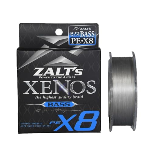 シルバー/1.5号/Z3215K・Size:1.5号・巻数: 100m・サイズ: 1.5号・ラインカラー: シルバー・素材: PE〈比重：0.98〉・品番:【 Z3215K 】 / シリーズ名:【 XENOS X8 BASS 】……｢直線強...