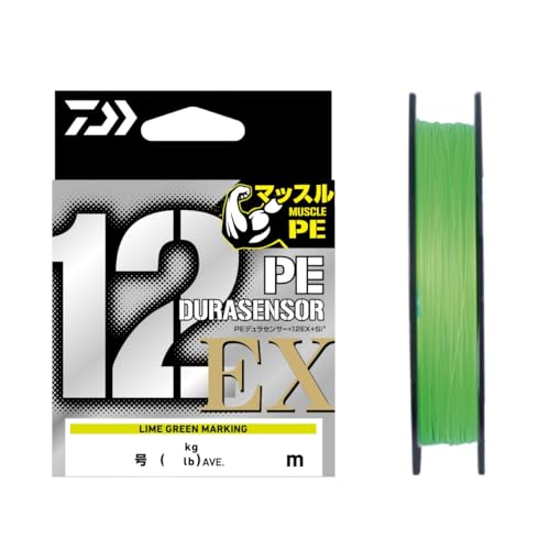 150mライムグリーン/0.5号-150m/07320182・Style:150mPatternName:0.5号・強さの理由は編み方にあり。マッスル12Braidが導く新世界・【マッスルPE】 DURAセンサーの中でも特に密に編み込まれた...