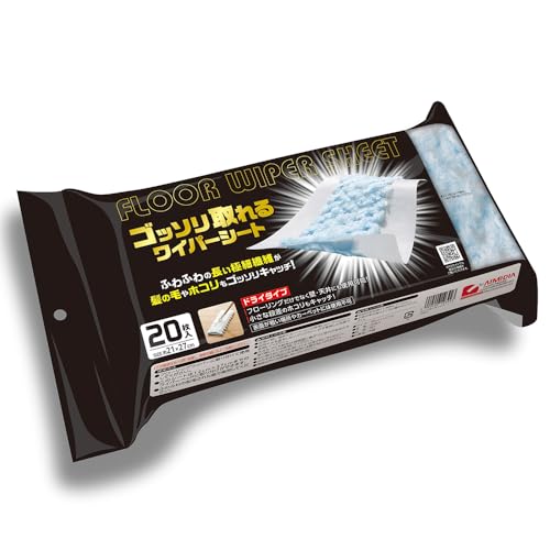 20枚入水色/20枚入/1010399・Style:20枚入・パッケージ個数:1・【商品仕様】内容量/20枚、商品サイズ/本体:(約)21×27cm、材質/PET・髪の毛やホコリがゴッソリ取れるワイパーシート。ふわっふわの長い極細繊維で、ペ...