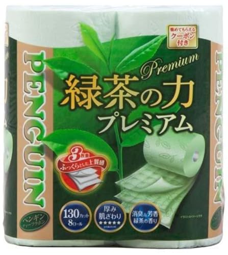 パッケージ個数:1・商品サイズ (幅×奥行×高さ) :313mm×212mm×328mm・内容量:8ロール商品名:緑茶の力20M3枚重ね 8ロール 品番:4902727010019 メーカー:丸富製紙