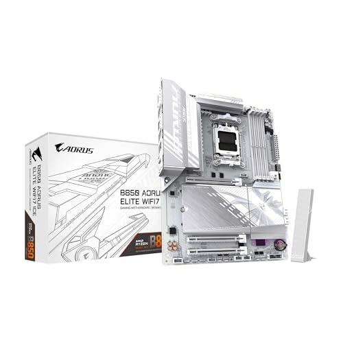 AORUS ELITE ICE(ATX)スノーホワイト/B850/B850 AORUS ELITE WIFI7 ICE・Size:B850Style:AORUS ELITE ICE(ATX)・パッケージ個数:1・MB6673 日本正規店製品...