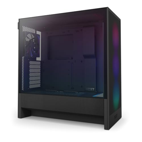 Flow RGBブラック/H5/CC-H52FB-R1・Color:ブラックSize:H5Style:Flow RGB・パッケージ個数:1・CS9084・フロントマウントのF360 RGB Core シングルフレームファンとリアの120mm...