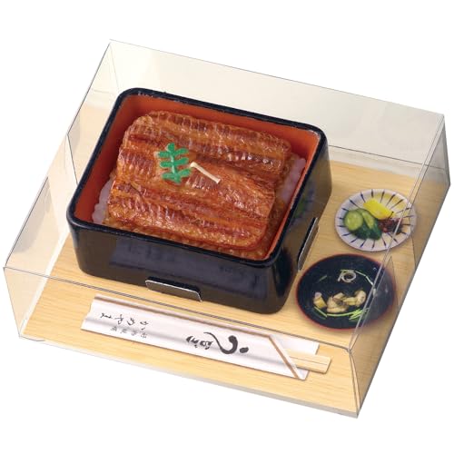 ブラウン/-/T8713-00-00・うな重のキャンドル商品紹介 夏に限らず一年中食べる習慣がある日本人には馴染み深いうな重をキャンドルにしました。 炭火であぶった美味しそうな焼き目と、タレがしみこんだご飯がリアル。 ミニジョッキキャンドル...