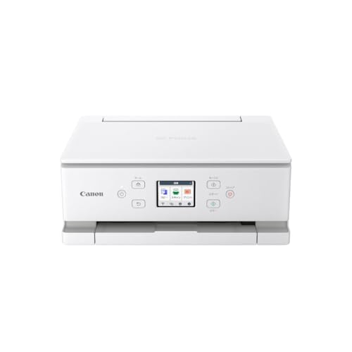 新2025年秋新製品 TS7630 ホワイトホワイト/中/PIXUSTS7630WH・Style:新2025年秋新製品 TS7630 ホワイト・パッケージ個数:1・写真も文字もくっきり「5色ハイブリッドインク」・2.7型タッチパネル搭載・Q...