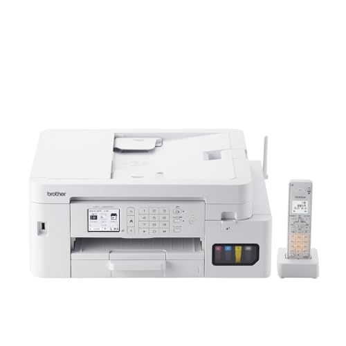 2025年発売モデルホワイト/大/MFC-J4950DN・Style:2025年発売モデルPatternName:本体のみ・パッケージ個数:1・機能:プリント/コピー/スキャン/ファクス/コードレス電話機対応、タッチパネル液晶:2.7型、前...