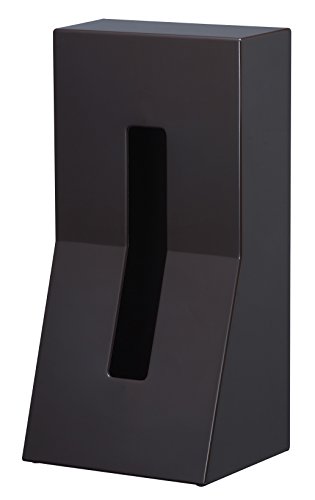 軽量ブラウン/STAND ABS/DU0025BR・Color:ブラウン・パッケージ個数:1・【商品仕様】サイズ：幅13×奥行10.3×高さ25.6cm、素材：ABS樹脂、台湾製・【縦置きティッシュケースのスタンダード】いつもサッと手に取れ...
