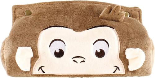 モダンマルチカラー/(約)高さ13.0×幅24.5×奥行き12.0cm/OG-5545156GE・パッケージ個数:1・おさるのジョージドアップティッシュカバー　ジョージ・世界中で愛される「おさるのジョージ」の可愛いドアップデザイン・約 H1...