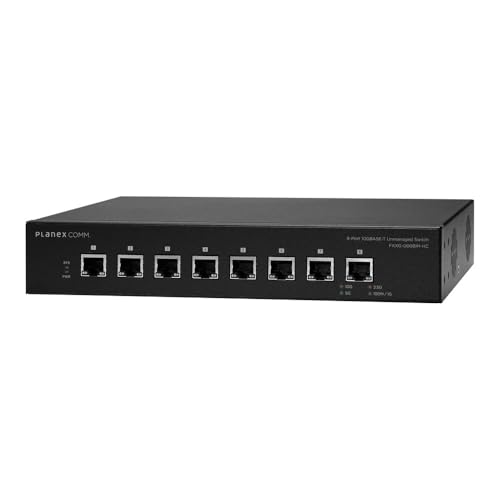 ブラック/-/FXXG-0008IM-HC・8ポートすべてが10GBASE-Tに対応しており、最大10Gbpsの高速通信が可能です。 映像編集やデータサーバーとの大容量通信など、速度が求められる環境でも快適に利用でき、将来的なネットワーク拡...
