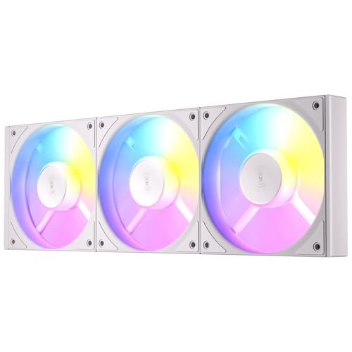 -/-/C120 ARGB White_3PK・パッケージ個数:1・Connect 120 ARGBは、ファン同士の直接連結に対応したARGBファンです・デイジーチェーン対応・PWM制御に対応する4ピンコネクタ搭載・共振やノイズを抑制するラ...