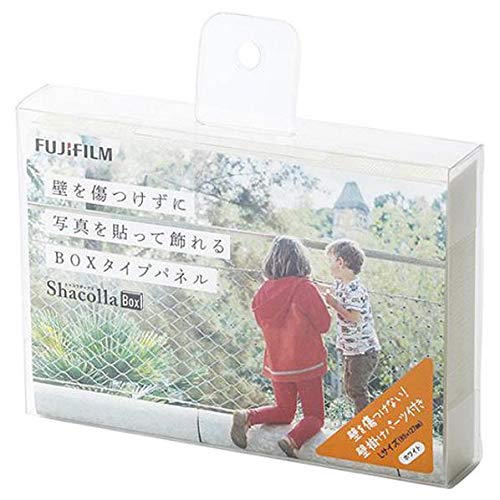 壁掛けホワイト/Pack of 1/ShacollaBox L WH・Size:Pack of 1・パッケージ個数:1・Lサイズ・プリントをそのまま貼れる写真サイズピッタリのフォトフレーム。・壁掛けや棚置きも可能、さまざまな場所で飾れます。...