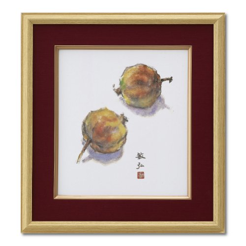 木目調エンジ/4切り 4切り/K70ND9902・Color:エンジ・パッケージ個数:1・本体寸法:36.4×39.4cm・表面材:ガラス仕様・フレーム材質:木製・吊カン(タテ)・吊紐付き・包装形態:上下箱シュリンクパックもっとも一般的なサ...