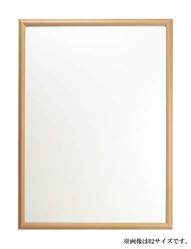 縦横通用ナチュラル/A1/VPF-A1NL・Size:A1Color:ナチュラル・パッケージ個数:1・本体:木製（木目シール貼り） 面材:PET（両面の保護フイルムを剥がしてご使用下さい。）・外寸：628×875mm 内寸:594×841m...
