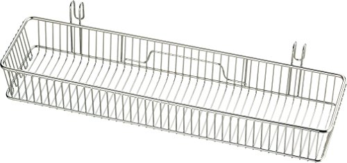 シルバー/小/LB-059・Size:小PatternName:ポケット・パッケージ個数:1・サイズ:約303×95×61mm・本体重量:約160g・素材・材質:18-8ステンレス・原産国:日本商品紹介 水切りかご（小）と組み合わせてご使用...