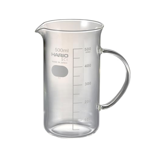 取っ手有りクリア/500mL/TBV-500・Size:500mLStyle:取っ手有りPatternName:円筒細長・パッケージ個数:1・【耐熱ガラスのビーカー】100%天然の鉱物を精製した、地球にやさしい素材の耐熱ガラスでできています...