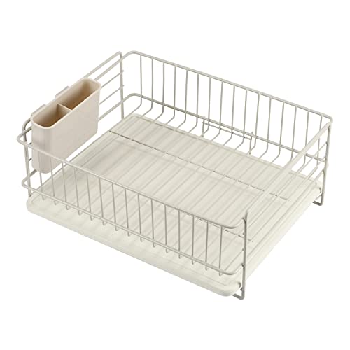 ワームグレー/ー/LD-275・パッケージ個数:1・商品サイズ：幅35×奥行28×高さ15.5cm(水切りポケット含まず)/重量：1.52kg・素材・材質：本体・まな板受け：鉄(エポキシ樹脂塗装)、トレー：珪藻土(厚さ約8mm)、水切りポケ...