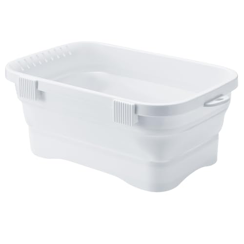 単品ホワイト/6.6L/I-590・Size:6.6LStyle:単品・パッケージ個数:1・容量:6.6リットル・材質:本体・水抜き栓/熱可塑性エラストマー、枠・底/ポリプロピレン・折りたたみ時/37.8×24×5.2cm・サイズ:37.8...