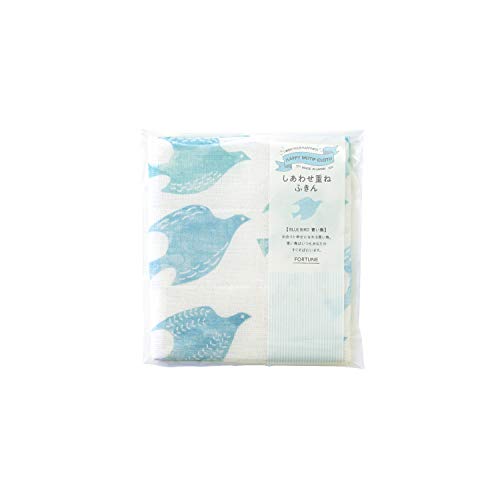 ふきん青い鳥/30×30 cm/KF-001・Color:青い鳥Size:30×30 cmStyle:ふきん・パッケージ個数:1・本体サイズ(cm)：約W30×D30cm・とても柔らかく使い心地のやさしい7枚重ねの蚊帳生地ふきん、手作りマス...