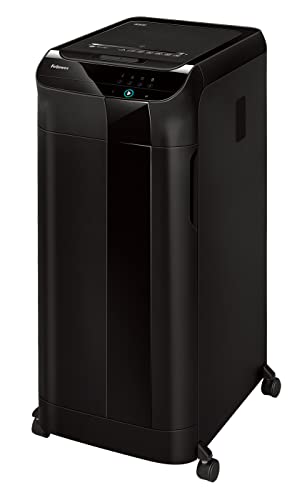600枚まとめて自動細断マイクロカットブラック/-/600M-R・Style:600枚まとめて自動細断マイクロカット・パッケージ個数:1・準備も細断もスピーディ。600枚の書類の束をわずか15分以下で自動細断完了。トレイに用紙をセットしてス...