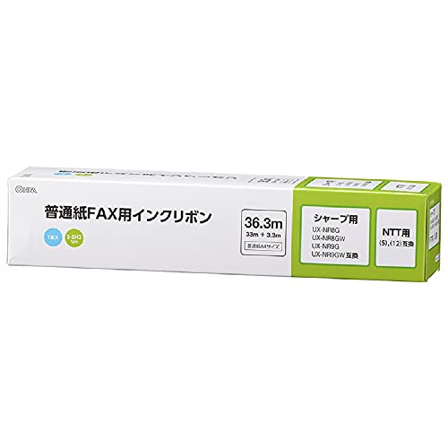 S-SH2白/1本入り/S-SH2タイプ・Size:1本入りStyle:S-SH2・パッケージ個数:1・A4サイズシャープ、NTTファクシミリの交換用汎用インクリボンです