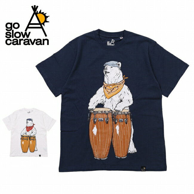 メーカー希望小売価格はメーカーカタログに基づいて掲載していますSpec ブランド名 go slow caravan ゴースローキャラバン 商品名 USA/C コンガクマ TEE メーカー型番 361909 サイズ M：着丈約65　身幅約50...