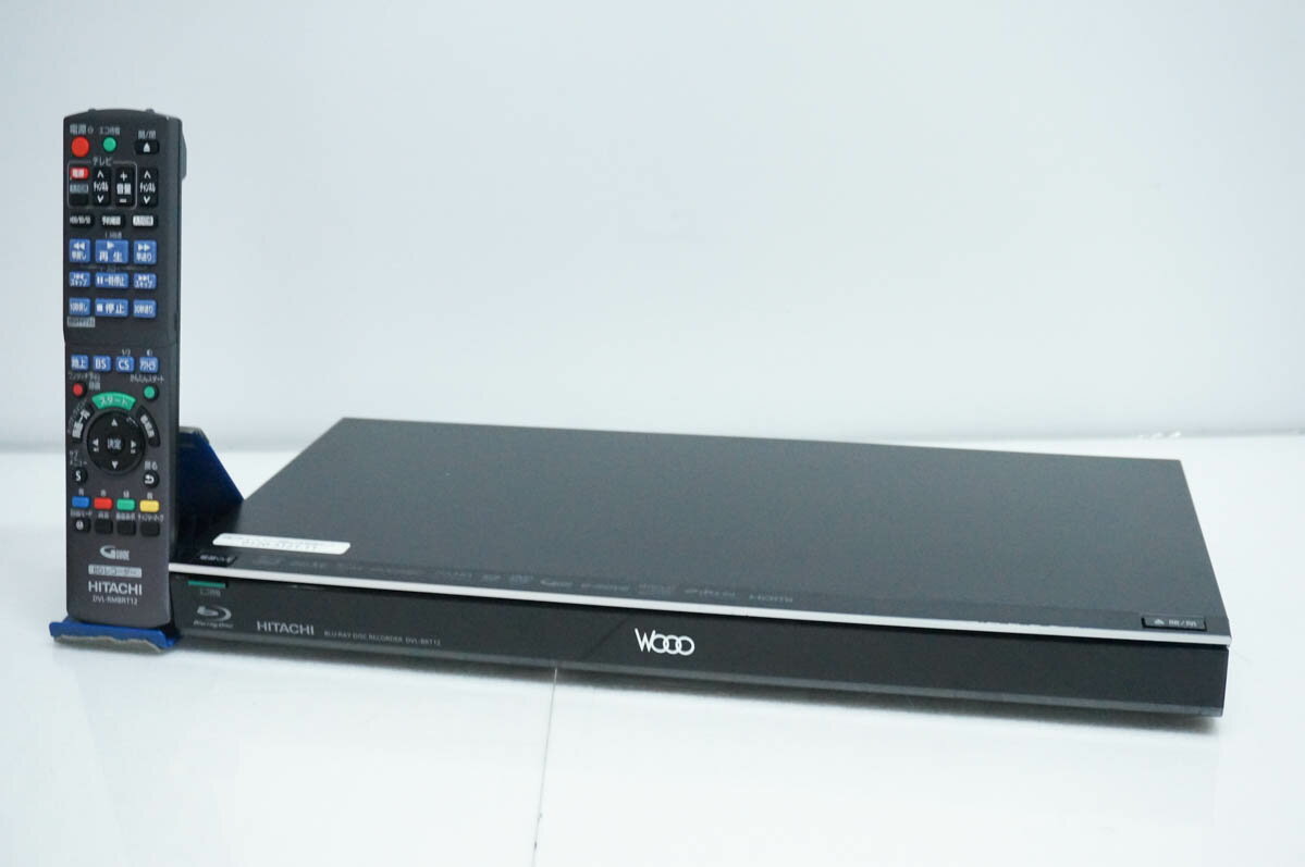 ●商品情報 ・メーカー／日立HITACHI ・型番／DVL-BRT12 ・年式／2012年製 ・HDD容量／500GB ・幅x高さx奥行430x41.5x209 mm ※詳細はメーカーHP等をご確認ください。 ●状態／【中古】 ・キズやスレ...