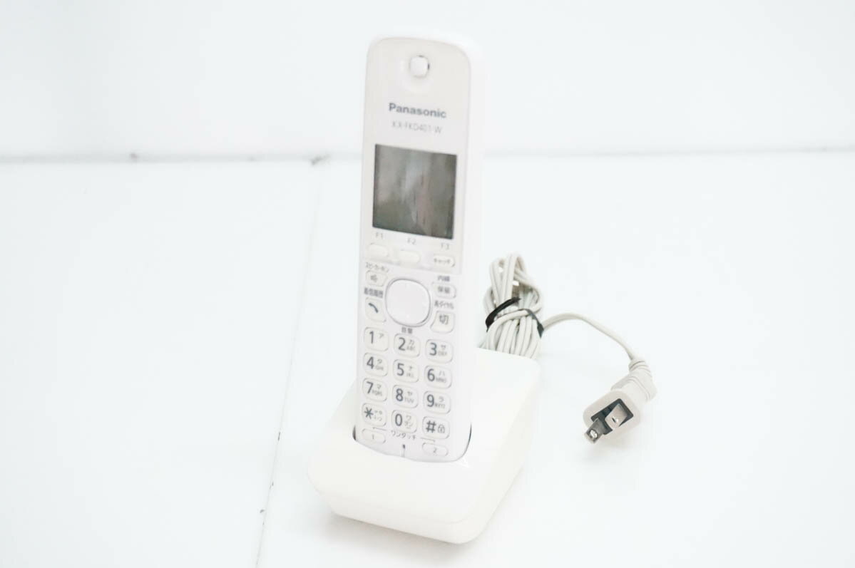 ●商品情報 ・メーカー／Panasonicパナソニック ・型番／KX-FKD401 ・対応機種／VE-GD21DL、VE-GD21DW、VE-GD51DL、VE-GD51DW ・サイズ／約幅48×奥行30×高さ175mm ・質量／約150g...