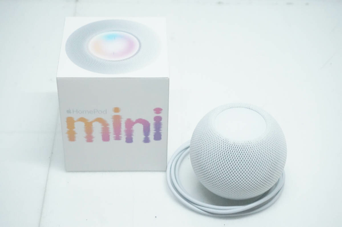 ●商品情報 ・部屋全体を360度に広がる豊かなオーディオで包む ・賢いアシスタントのSiriが毎日のあらゆることを手伝う ・あなたのデータのプライバシーを安全に守る設計 ・2つのHomePod miniをペアリングして、臨場感あふれるステレ...