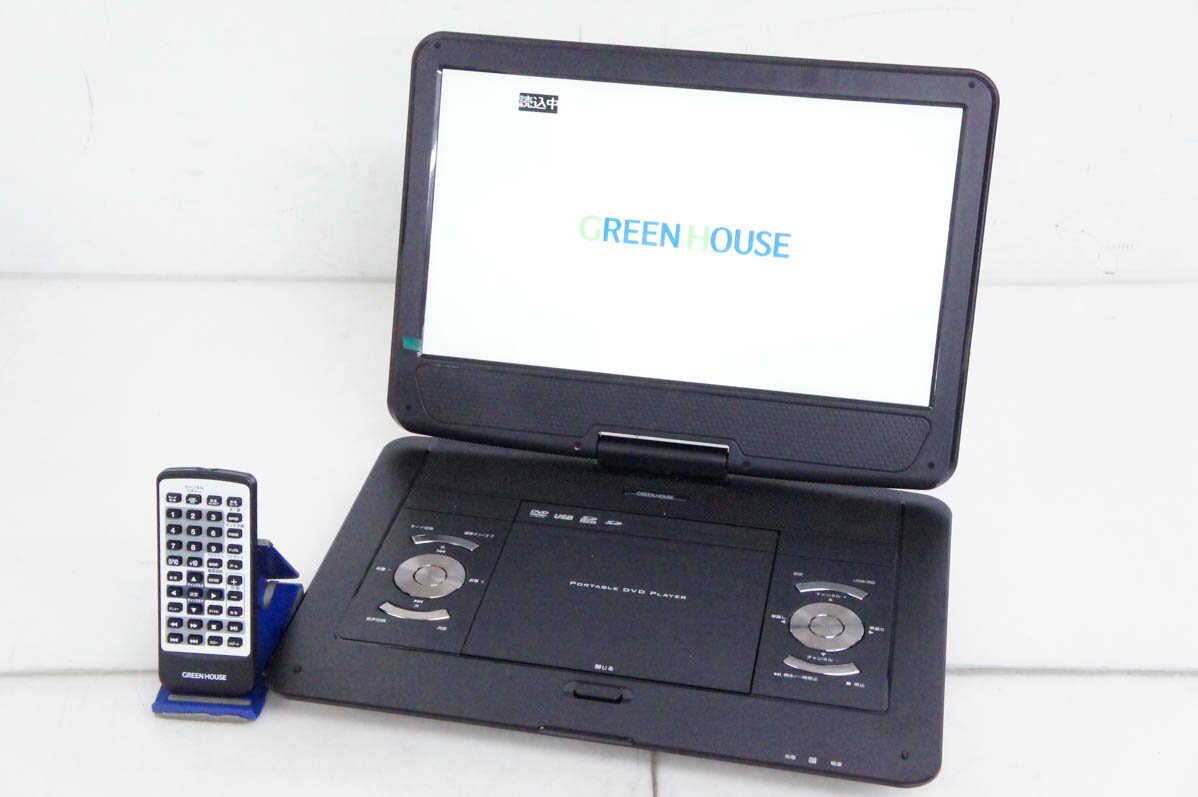 ●商品情報 ・メーカー／GREENHOUSE ・型番／GH-14NTV1PDV ・ディスプレイ／14インチ ※詳細はメーカーHP等をご確認ください。 ●状態／【中古】 ・キズやスレ、使用感がございます。 ●付属品／ACアダプター、リモコン、...