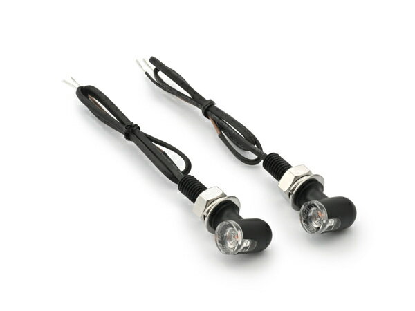 【カラー】 マットブラック 高輝度LEDを採用した小型ウインカー。Eマーク取得済で安心の車検対応品。 ●直流12Vの二輪車専用品(12V 4W) ●ECE認証試験クリア ●フロント側/リア側のウインカーとして使用可能(ポジション機能はありま...
