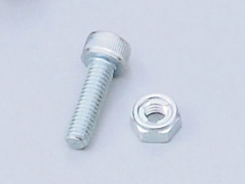【カラー】 シルバー マスタータンクをステーに固定する際に使用。 ボルト×1、ナット×1