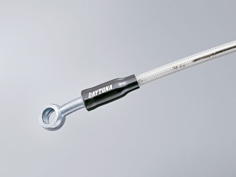 【タイプ】 A:ヒネリなし 【サイズ】 900mm 高品質ステンレスメッシュホース！サーキットの走行にも十分体得る高性能！ 「DOT」マークがその証！レースやストリートでも安全に扱える自信作です。「ブレーキホースを変えてみたいけど、高品質で...