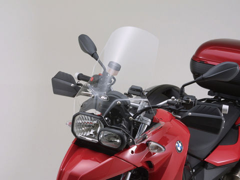 【サイズ】 H440×W460mm 【カラー】 クリアー 受注発注品 ■F650GS/F800GS（'08〜'14） ※ハンドガード装着車は不可。 ■クリアー