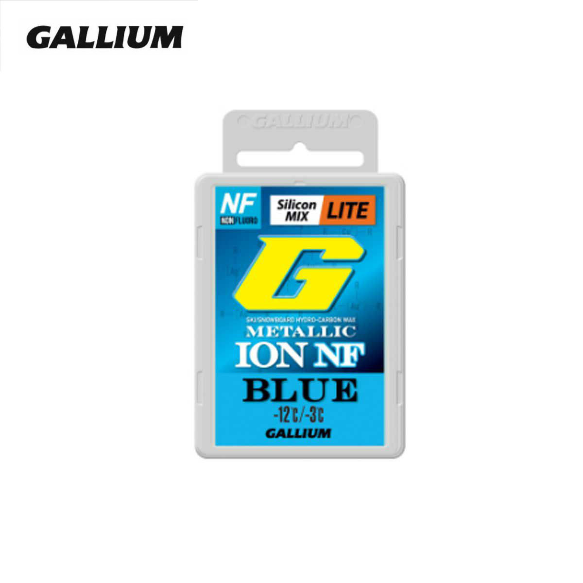 メーカー希望小売価格はメーカーカタログに基づいて掲載しています GALLIUM ガリウム ワックス■METALLIC ION LITE NF BLUE（50g）/GS5018メタリック イオンライト NF ブルー新素材 特殊シリコン配合NF...
