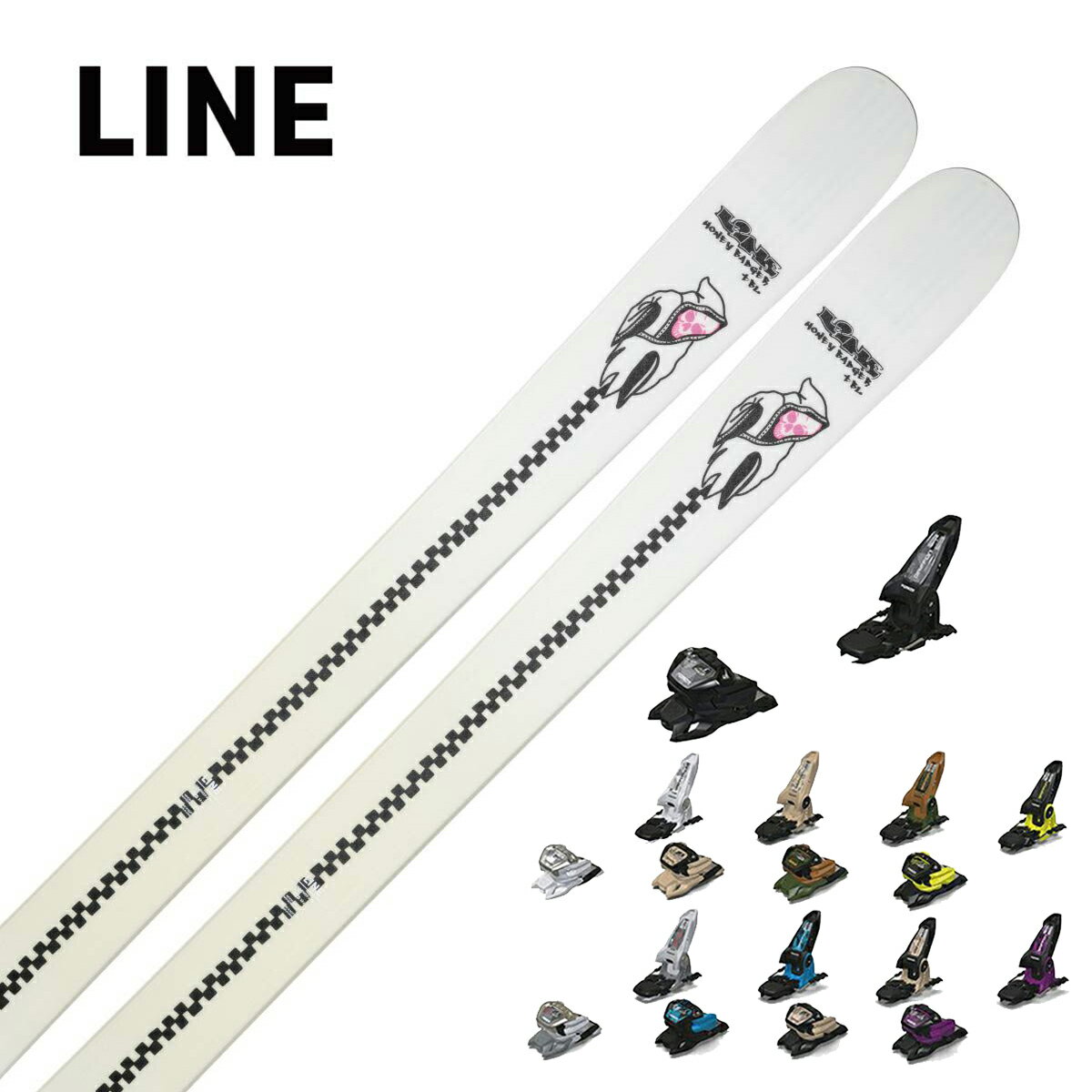 メーカー希望小売価格はメーカーカタログに基づいて掲載していますLINE ライン スキー板■HONEY BADGER TBL ハニー バッジャー TBL■144cm R：( 11.5 m)サイドカット：( 120/92/116 mm)■155...