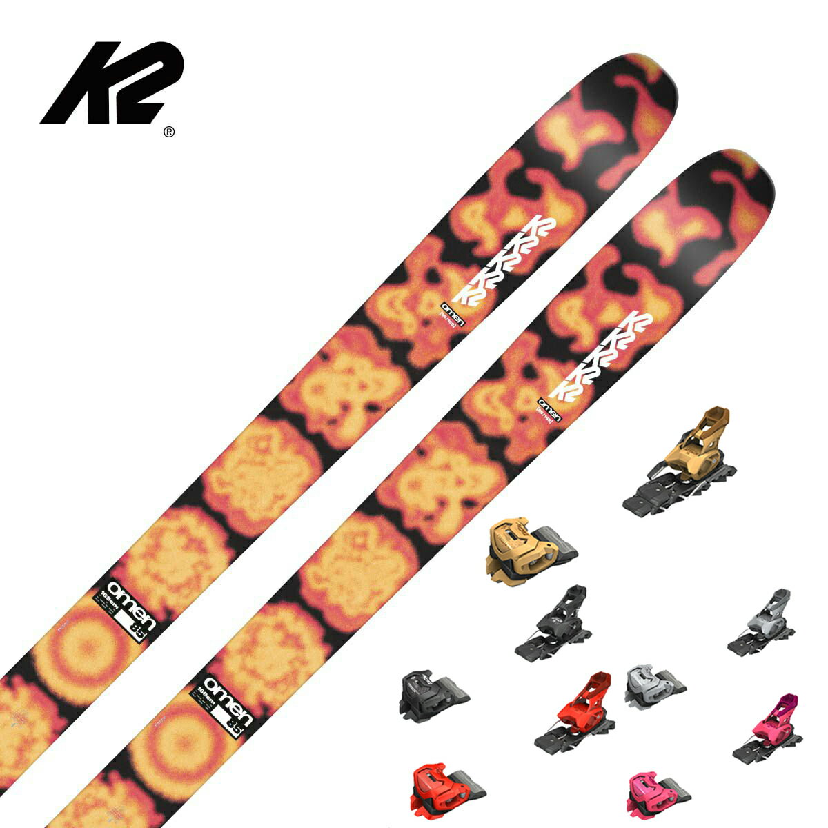 メーカー希望小売価格はメーカーカタログに基づいて掲載していますK2 ケーツー スキー板■OMEN 85 オーメン 85■139cm R：( - m)サイドカット：( 111/86/106 mm)■149cm R：( - m)サイドカット：(...