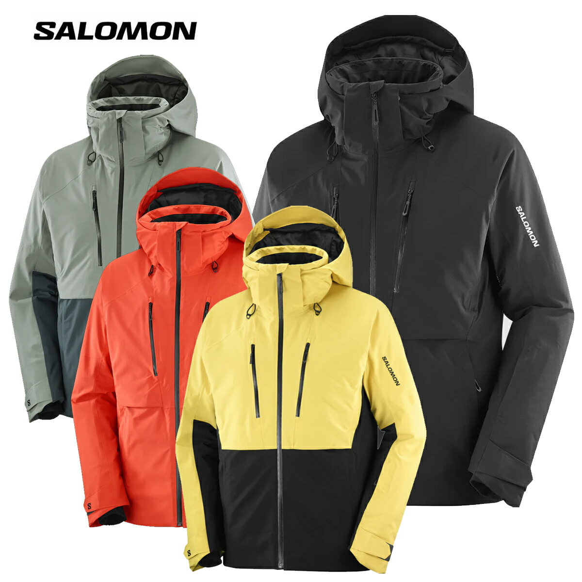 メーカー希望小売価格はメーカーカタログに基づいて掲載しています サロモン SALOMON スキーウェア ジャケット■BRILLIANT 2.0 JACKET M ブリリアント2.0・ジャケット・メンズ素材・裏地： 100％ポリエステル・パッ...