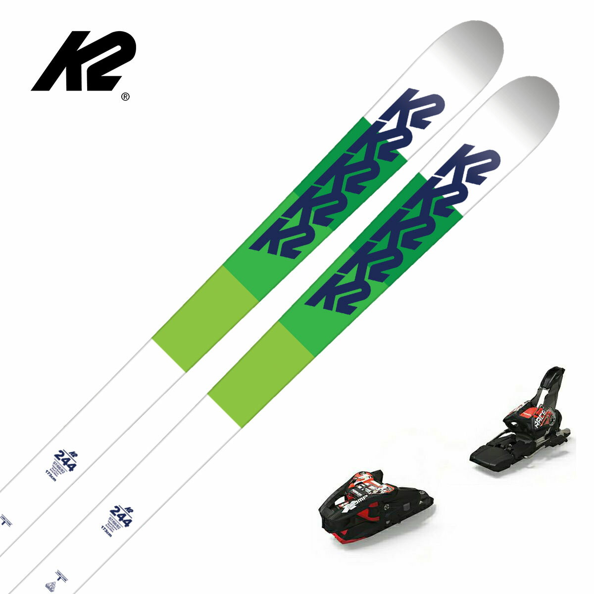 メーカー希望小売価格はメーカーカタログに基づいて掲載していますK2 ケーツー スキー板■244■153cm R：( - m)サイドカット：( 97/66/82 mm)■163cm R：( - m)サイドカット：( 97/66/82 mm)■...