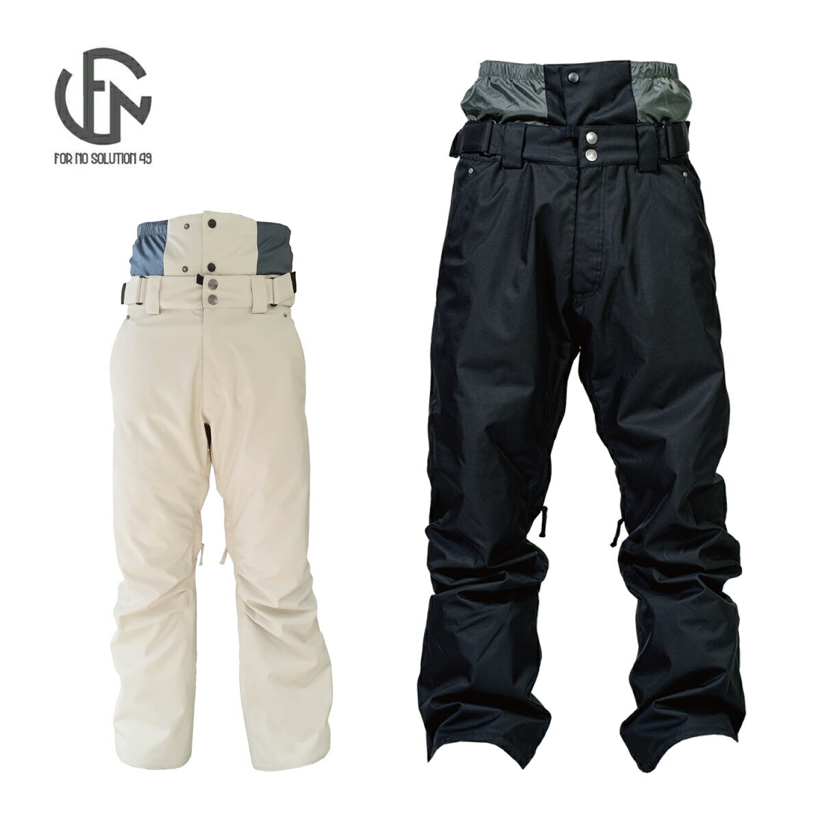 メーカー希望小売価格はメーカーカタログに基づいて掲載しています メーカー名 For No Solution スキーウェア■FN-2505SOLID PANTS ソリッドパンツ耐水圧：10,000mm透湿性：5,000g/m2/24h素材Sh...