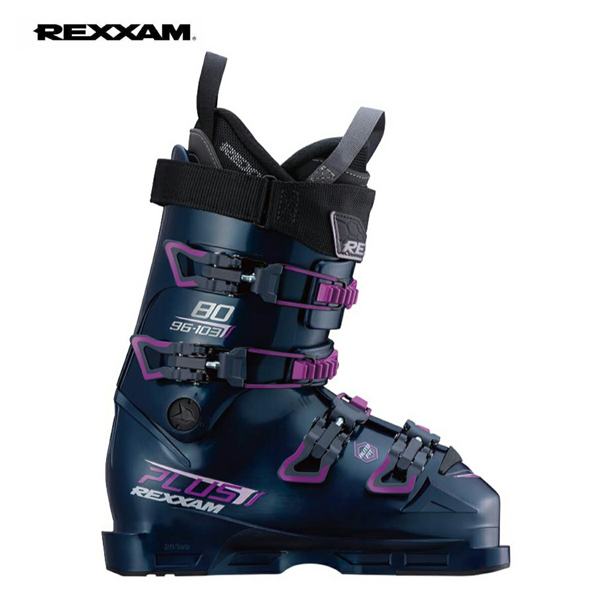 メーカー希望小売価格はメーカーカタログに基づいて掲載しています REXXAM レクザム スキーブーツ■ R-EVO PULS LADY 80フレックス（硬さ）：80ラスト（幅）：AUTO FIT-M / 96-103mmCOLOR・IRON...