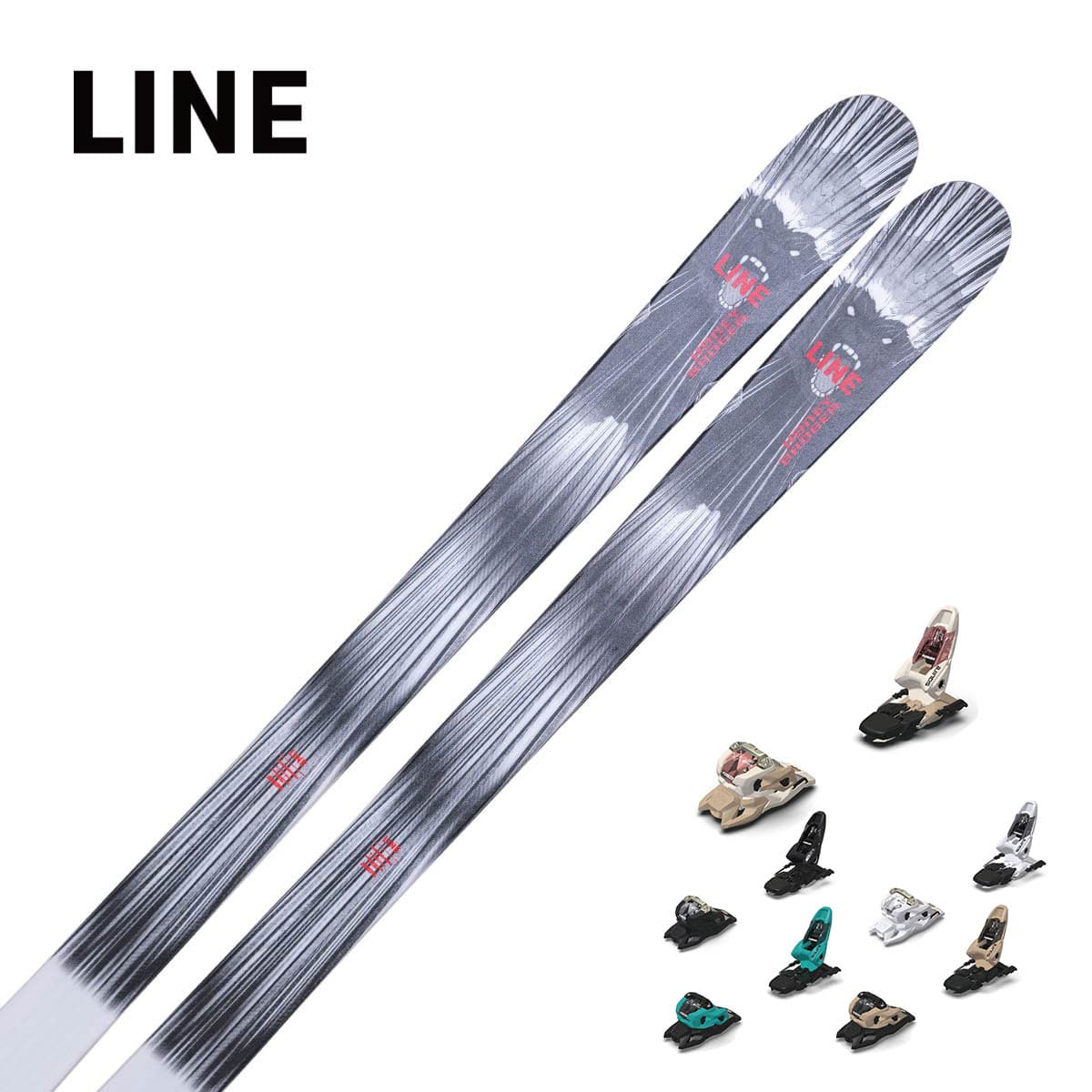 メーカー希望小売価格はメーカーカタログに基づいて掲載していますLINE ライン スキー板■HONEY BADGER ハニー バッジャー■144cm R：( - m)サイドカット：(120/92/116 mm)■155cm R：( - m)サ...