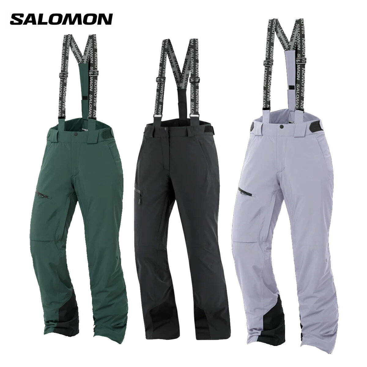 メーカー希望小売価格はメーカーカタログに基づいて掲載しています サロモン SALOMON スキーウェア パンツ■BRILLIANT PANT Wブリリアント・パンツ・ウイメンズ素材・ライナーの切り替え部分： 93％ポリエステル， 7％ポリウ...