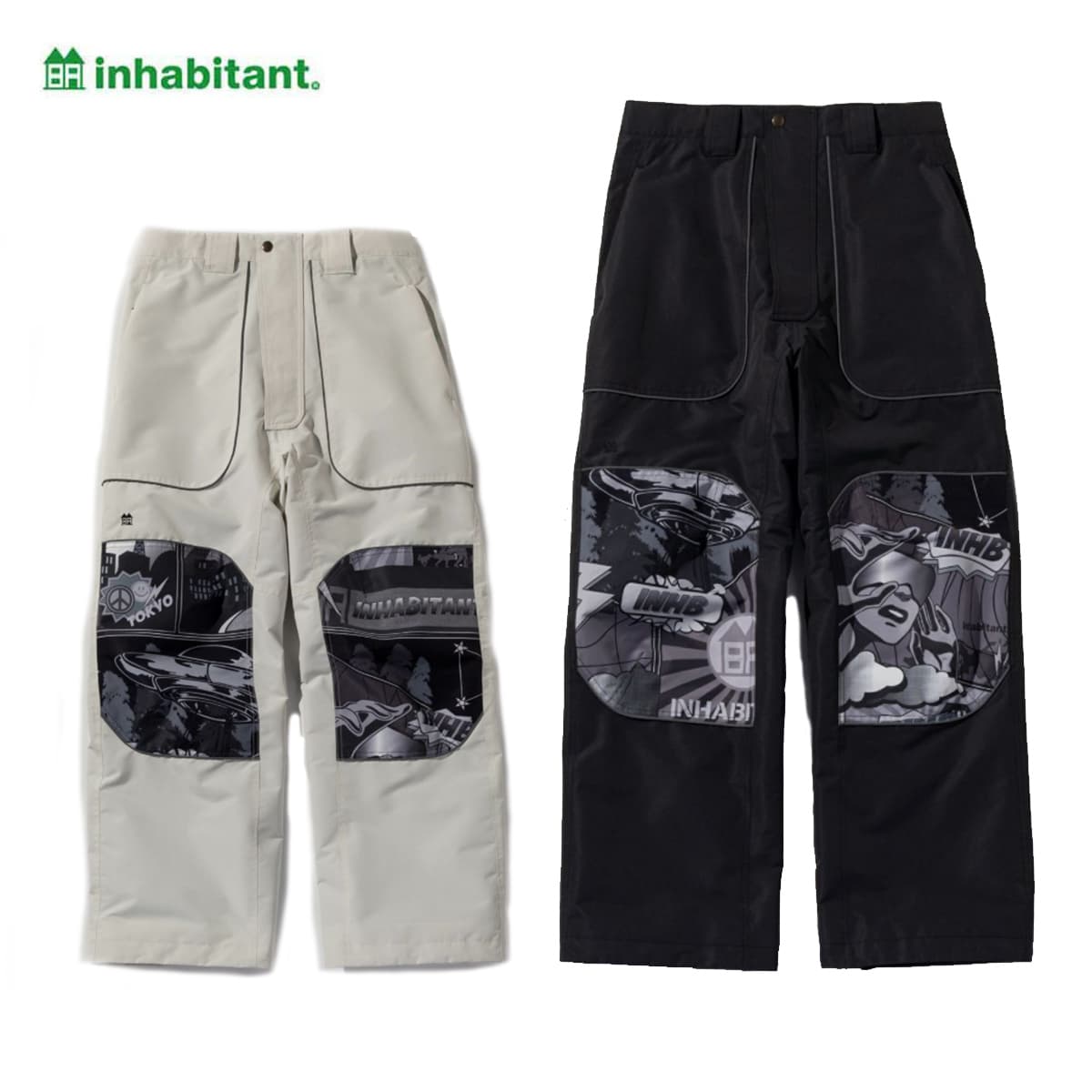 メーカー希望小売価格はメーカーカタログに基づいて掲載しています INHABITANT インハビタント スキーウェア パンツ■ISM25OB51PIPING LINE SNOW PANTSピピング・ライン・スノー・パンツ耐水圧：10,000m...