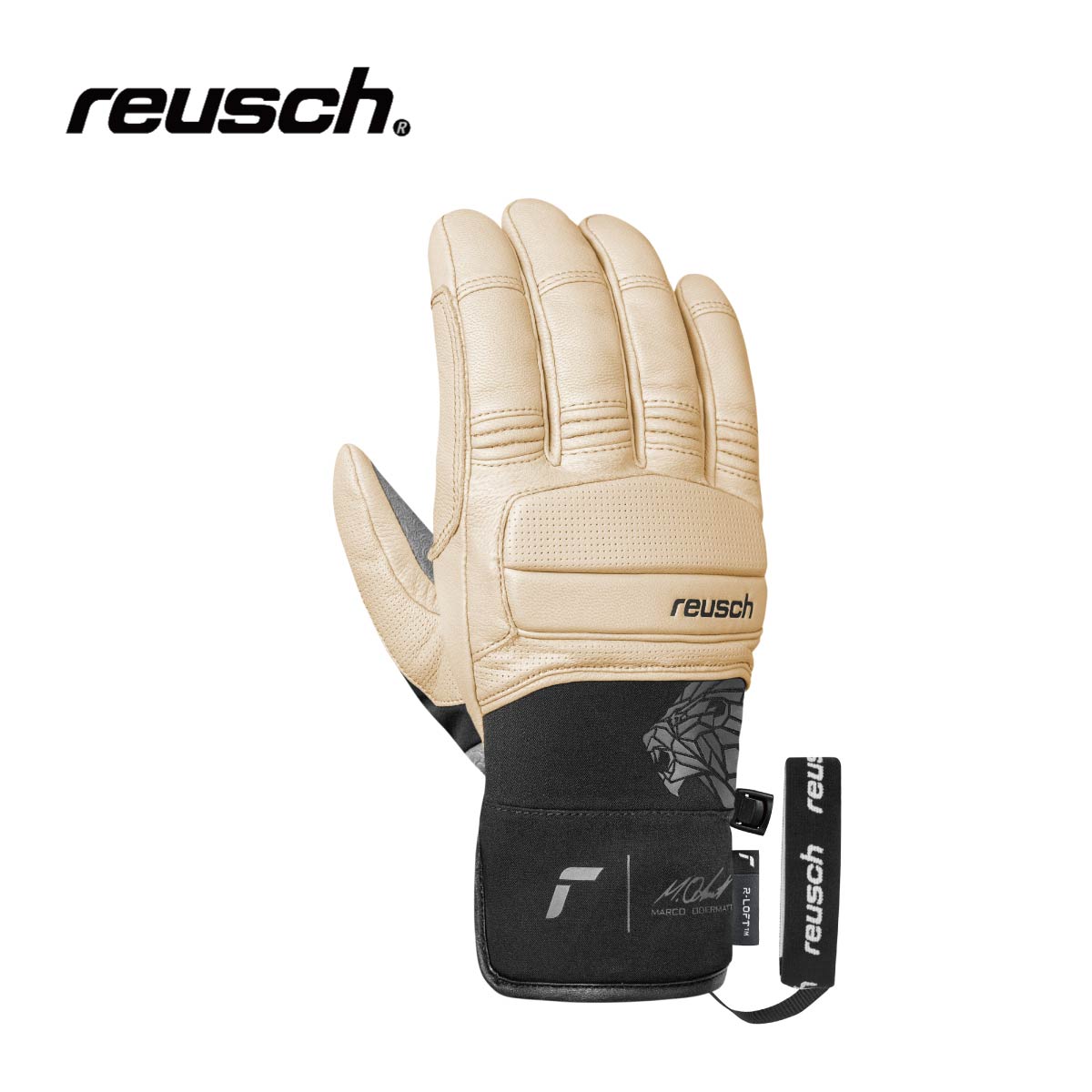 メーカー希望小売価格はメーカーカタログに基づいて掲載しています REUSCH ロイシュ スキーグローブ ■65 01 111MARCO ODERMATT / マルコ オデルマットカラー■9002/タン/ブラックサイズ7.5-9.0Featu...