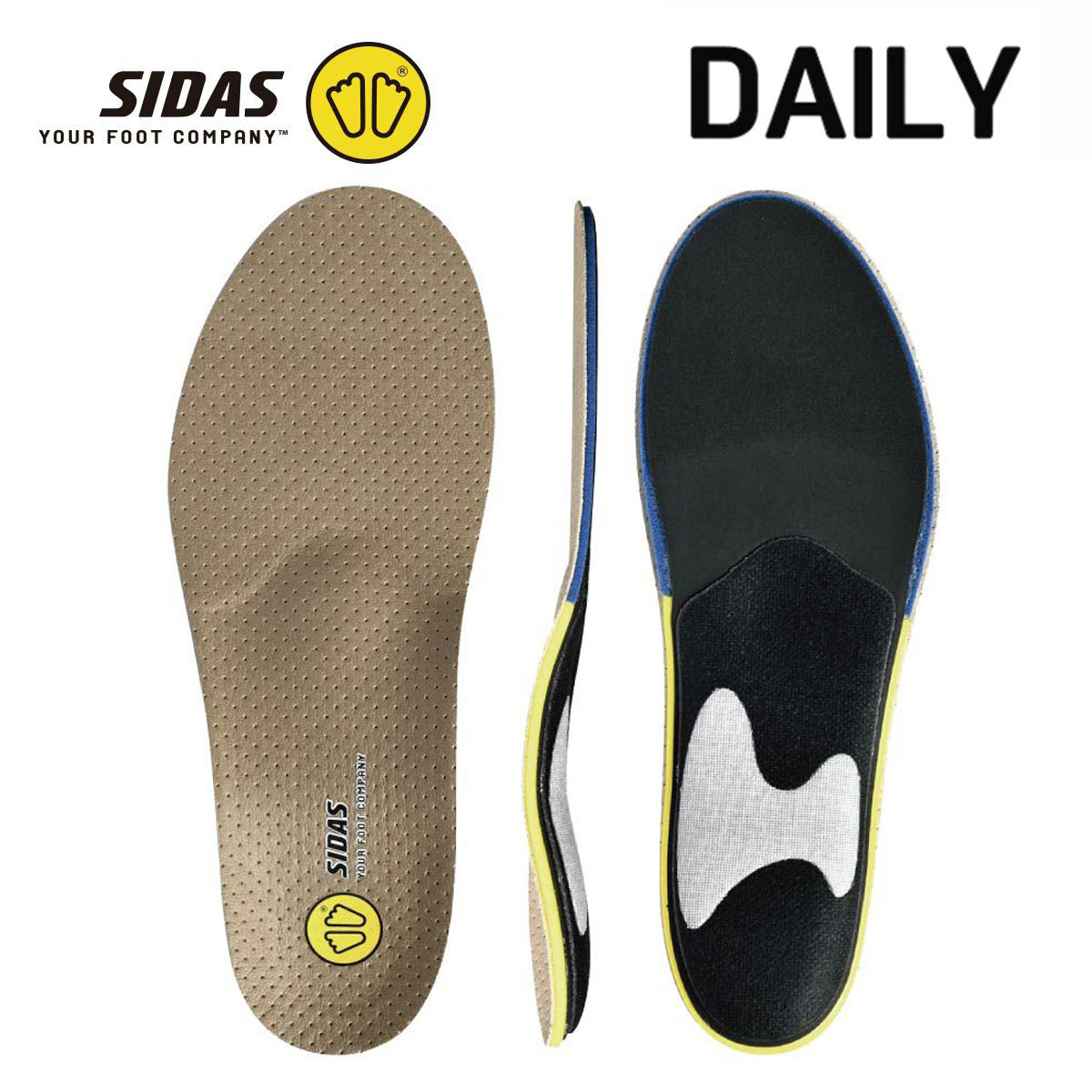 メーカー希望小売価格はメーカーカタログに基づいて掲載しています SIDAS シダス インソール■3195051クッションプラス（CUSHION＋）サイズXS、S、M、L、XL究極のクッション性。足裏に負担がかからず快適さが続く●前足部に軽く...