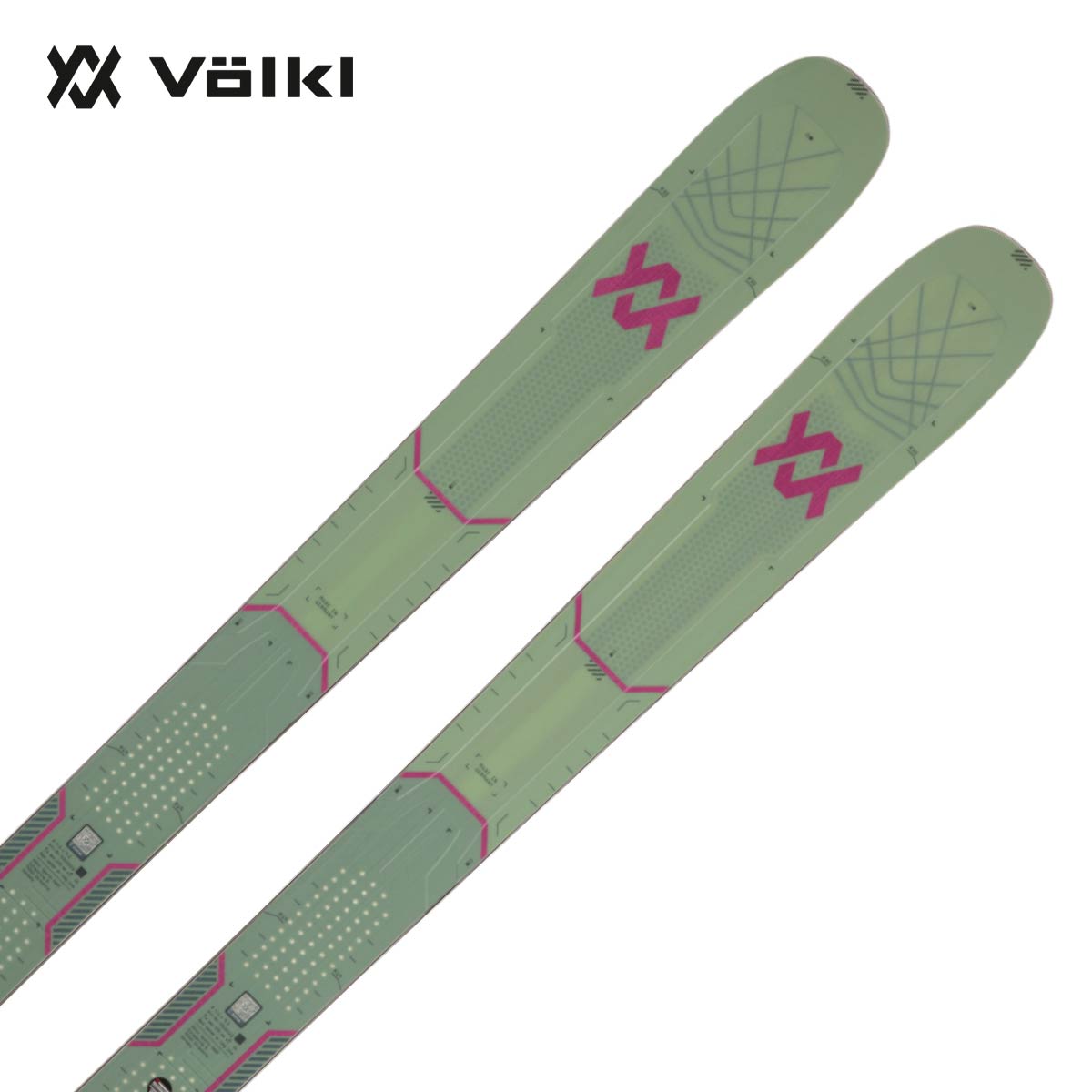 VOLKL フォルクル スキー板■MANTRA 102 マントラ 102■170cm R1・R2・R3：( 25.5m・16.0m・23.4m )サイドカット：( 142/102/124 mm)■177cm R1・R2・R3：( 28.2m...